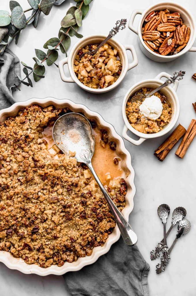 ️】¿Crumble de manzana receta original? - IlTortellino